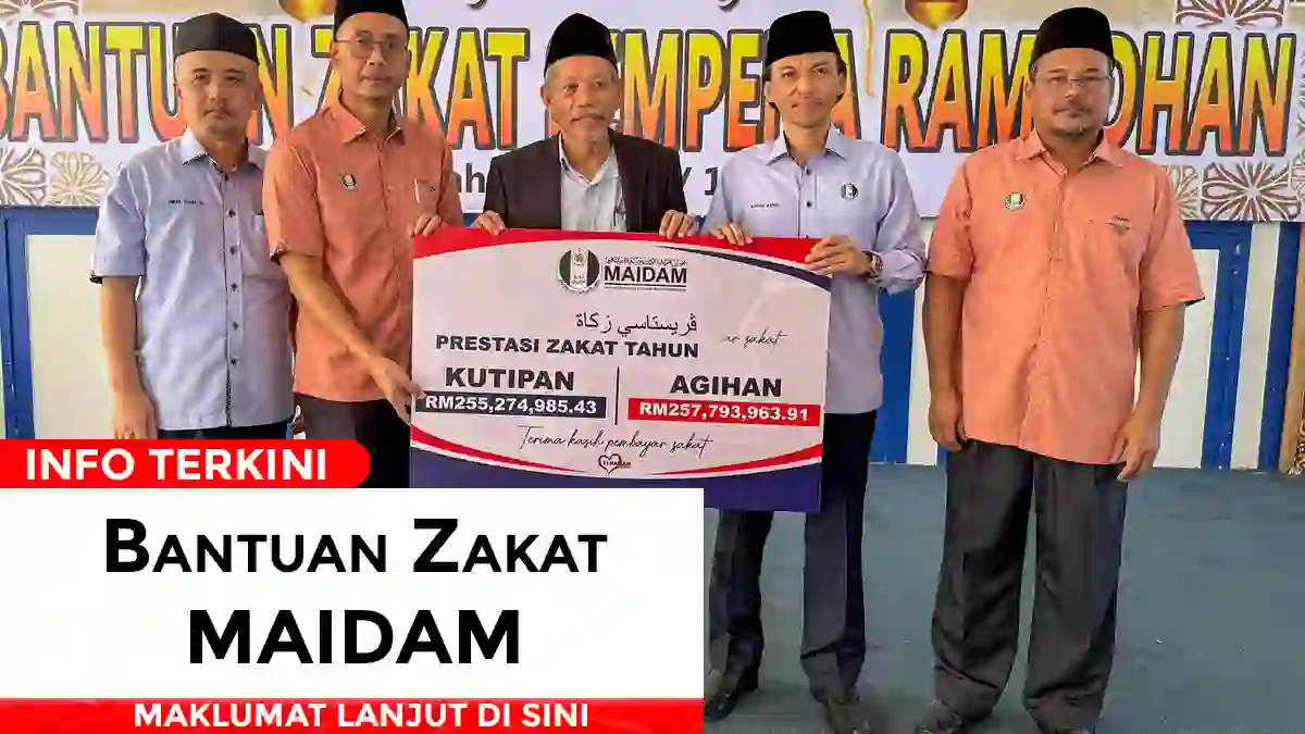Bantuan Zakat MAIDAM 2026 dan Semakan - Semakbantuan.my